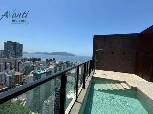Cobertura com 4 dormitórios à venda, 320 m² por R$ 4.800.000,00 José Menino Santos/SP