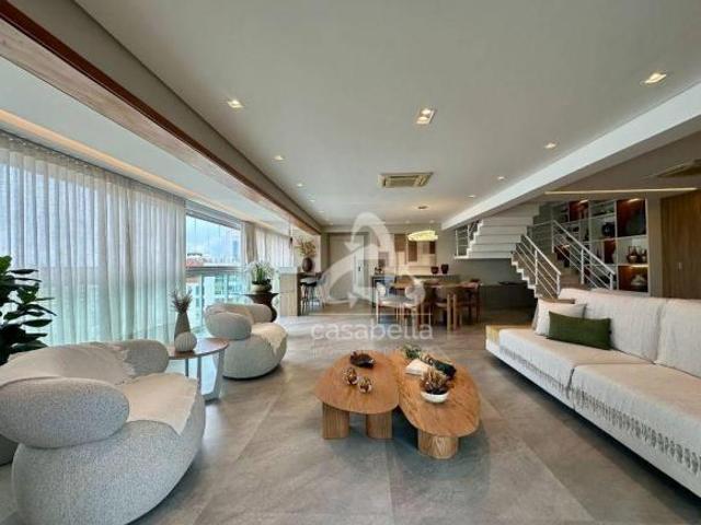 Cobertura com 4 dormitórios à venda, 327 m² por R$ 5.860.000,00 Gonzaga Santos/SP