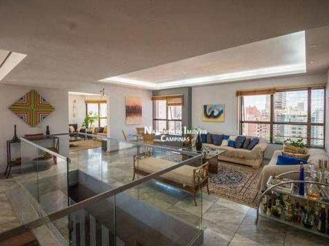 Cobertura com 4 dormitórios à venda, 330 m² por R$ 2.495.000,00 Cambuí Campinas/SP