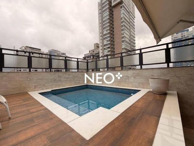 Cobertura com 4 dormitórios à venda, 348 m² por R$ 3.980.000,00 Aparecida Santos/SP
