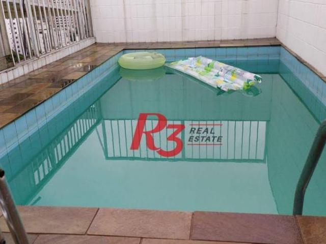Cobertura com 4 dormitórios à venda, 350 m² Aparecida Santos/SP