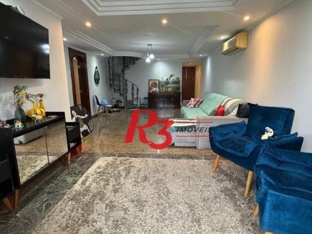 Cobertura com 4 dormitórios à venda, 350 m² por R$ 1.600.000,00 Centro São Vicente/SP