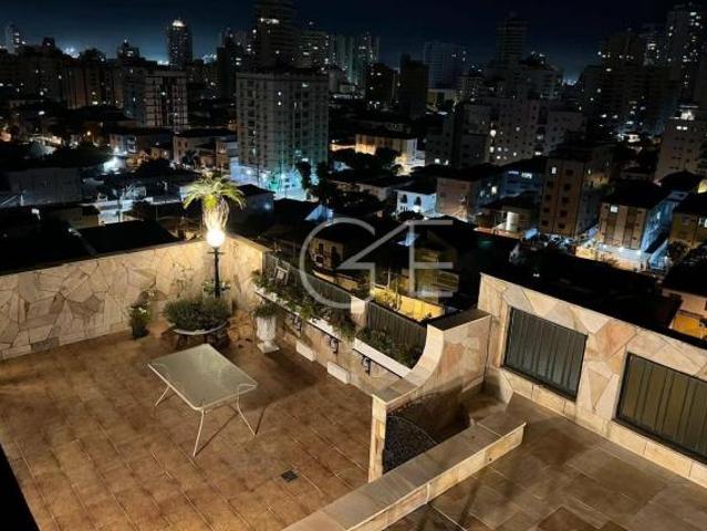 Cobertura com 4 dormitórios à venda, 360 m² por R$ 3.850.000,00 Ponta da Praia Santos/SP