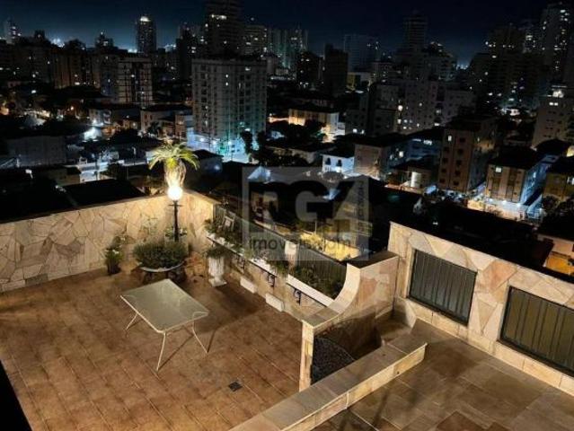 Cobertura com 4 dormitórios à venda, 361 m² por R$ 2.490.000,00 Ponta da Praia Santos/SP