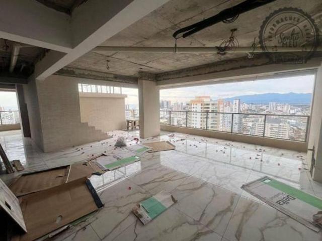 Cobertura com 4 dormitórios à venda, 370 m² por R$ 6.900.000,00 Canto do Forte Praia Grande/SP