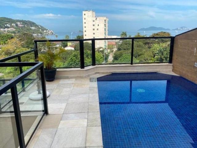 Cobertura com 4 dormitórios à venda por R$ 1.500.000,00 Enseada Guarujá/SP