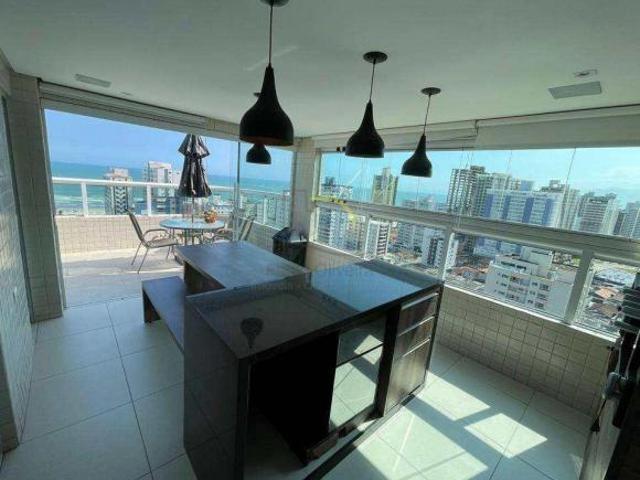Cobertura com 4 dorms, Guilhermina, Praia Grande R$ 3.5 mi, Cod: 5106
