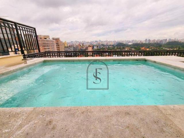 Cobertura com 4 suítes à venda, 420 m² por R$ 18.000.000 Vila Nova Conceição São Paulo/SP