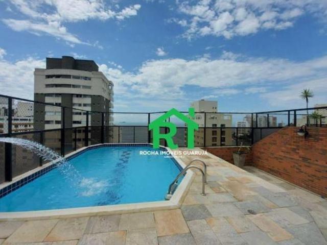 Cobertura com 4 Quartos 4 Suítes, 3 Vagas, Lazer à venda em Jardim Astúrias, Guarujá