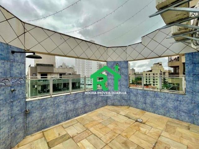 Cobertura com 4 Quartos 2 Suítes, Piscina, Churrasqueira à venda em Enseada, Guarujá