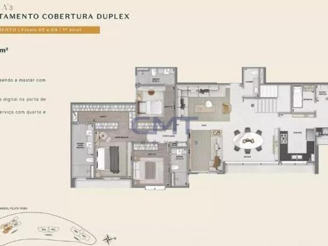 Cobertura com 4 quartos à venda em Nova Lima, no bairro Jardinaves