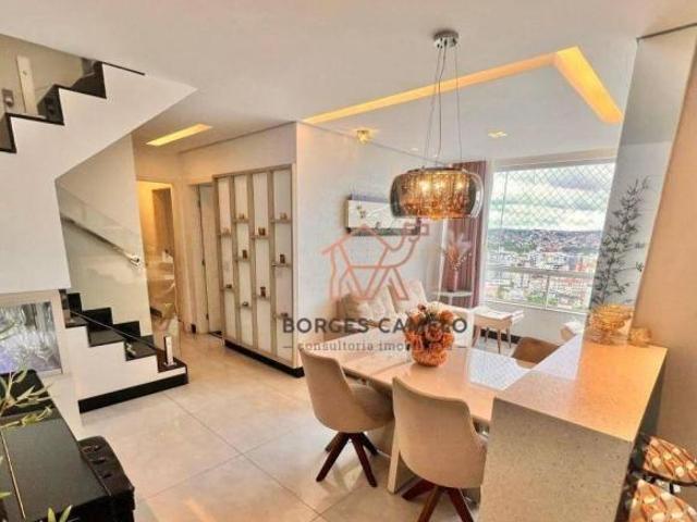 Cobertura com 4 quartos à venda, 150 m² por R$ 1.220.000 Castelo Belo Horizonte/MG