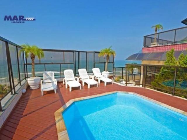Cobertura com 5 dormitórios à venda, 450 m² Praia do Tombo Guarujá/SP