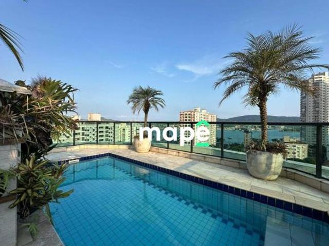 Cobertura com 5 dormitórios à venda, 490 m² por R$ 3.200.000,00 Ponta da Praia Santos/SP