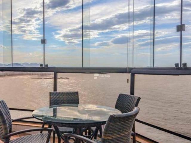 Cobertura com 5 dormitórios à venda, 525 m² por R$ 7.300.000,00 Astúrias Guarujá/SP