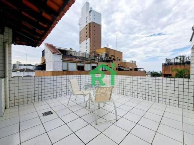 Cobertura com 5 dormitórios à venda, 120 m² por R$ 600.000,00 Enseada Guarujá/SP