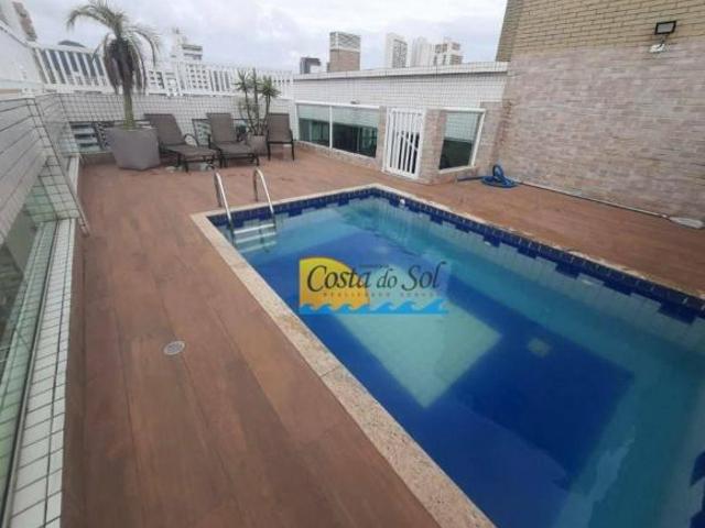 Cobertura com 5 dormitórios à venda, 308 m² por R$ 2.800.000,00 Vila Guilhermina Praia Grande/SP