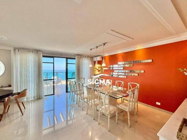 Cobertura com 5 Suites à venda, 475 m² por R$ 3.900.000 Jardim Astúrias Guarujá/SP