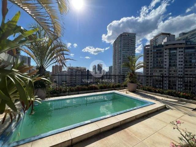 Cobertura com 5 quartos, piscina e churrasqueira na Ponta da Praia