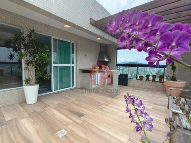 Cobertura à venda, 400 m² por R$ 5.350.000,00 Boqueirão Santos/SP