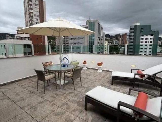 Cobertura à venda, 4 quartos, 2 suítes, 3 vagas, Serra Belo Horizonte/MG
