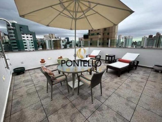 Cobertura à venda, 4 quartos, 2 suítes, 3 vagas, Serra Belo Horizonte/MG