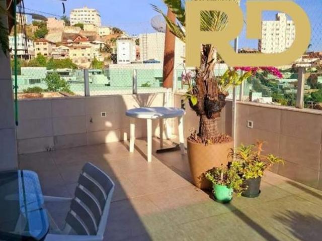 Cobertura à venda, 4 quartos, 2 suítes, 1 vaga, São Lucas Belo Horizonte/MG