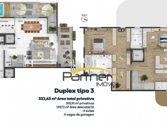 Cobertura à venda, 522 m² por R$ 13.950.000,00 Batel Curitiba/PR