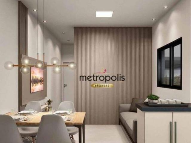 Cobertura com 2 dormitórios à venda, 55 m² por R$ 790.000,00 Campestre Santo André/SP