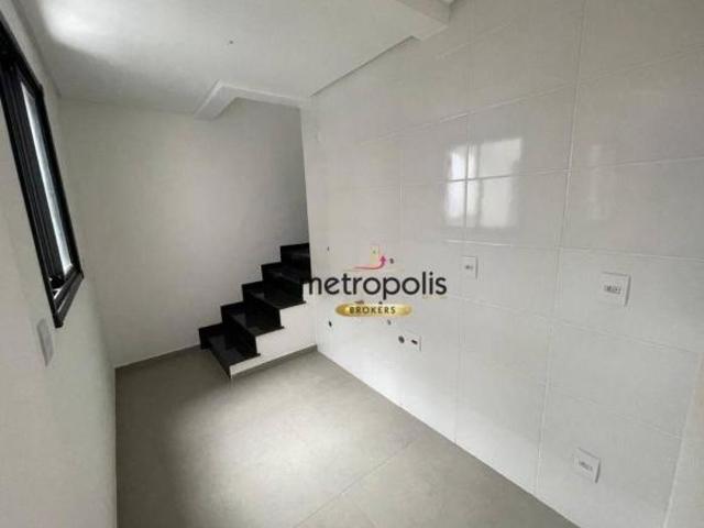 Cobertura à venda, 80 m² por R$ 441.000,00 Parque Erasmo Assunção Santo André/SP