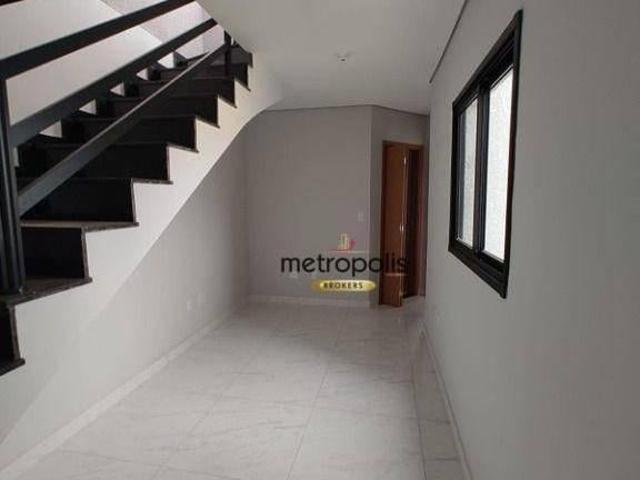 Cobertura à venda, 80 m² por R$ 405.000,00 Casa Branca Santo André/SP