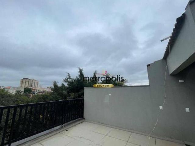 Cobertura à venda, 81 m² por R$ 471.000,00 Parque Erasmo Assunção Santo André/SP