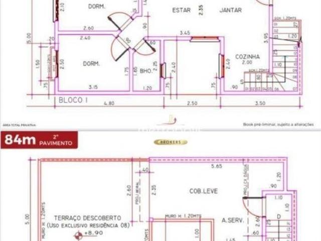 Cobertura à venda, 84 m² por R$ 336.000,00 Vila Guarani Santo André/SP