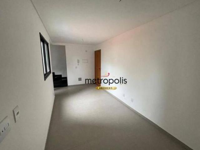 Cobertura à venda, 88 m² por R$ 494.000,00 Parque Erasmo Assunção Santo André/SP