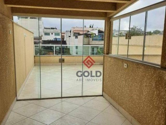 Cobertura à venda, 93 m² por R$ 599.000,00 Paraíso Santo André/SP