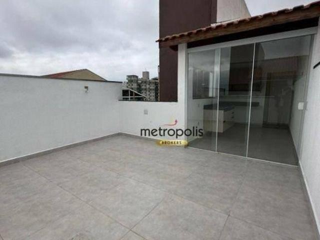 Cobertura à venda, 90 m² por R$ 491.000,00 Santa Maria Santo André/SP
