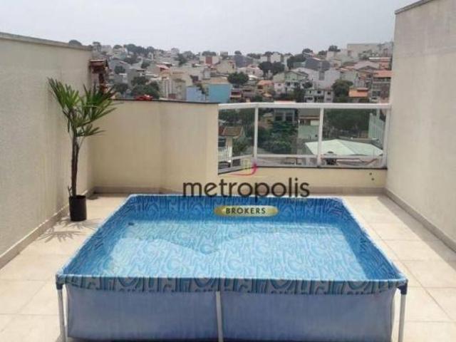 Cobertura à venda, 96 m² por R$ 411.000,00 Parque Novo Oratório Santo André/SP