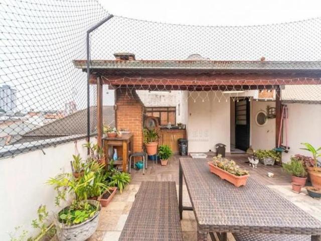 Cobertura á venda 02 quartos e 02 vagas na Vila Curuçá, Santo André/SP