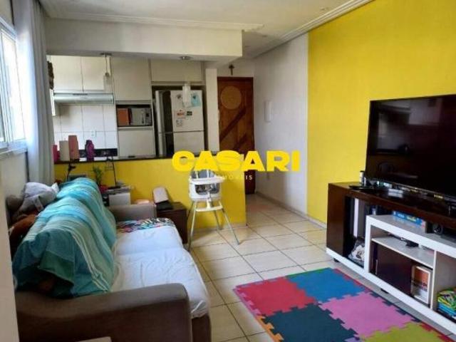 Cobertura à venda, 100 m² 2 dormitórios 1 suíte, churrasqueira, 1 vaga Vila Vitória Santo An