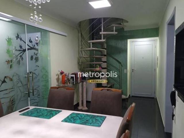Cobertura à venda, 103 m² por R$ 684.000,00 Casa Branca Santo André/SP