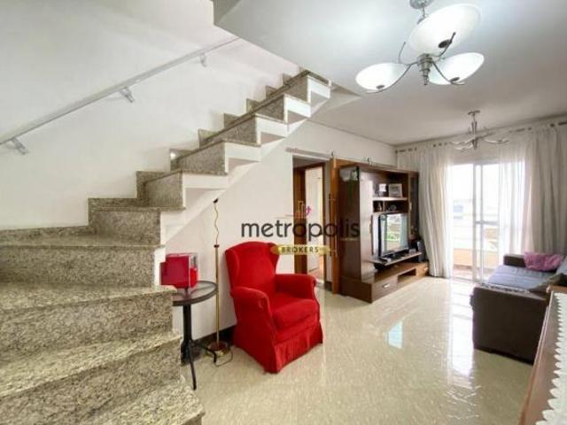 Cobertura à venda, 103 m² por R$ 917.000,00 Santa Maria São Caetano do Sul/SP