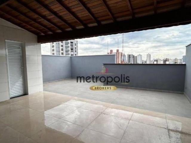 Cobertura à venda, 104 m² por R$ 541.000,00 Vila Curuçá Santo André/SP