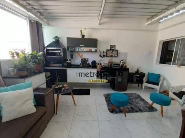 Cobertura à venda, 106 m² por R$ 544.000,00 Vila Príncipe de Gales Santo André/SP