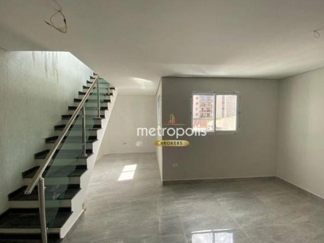 Cobertura à venda, 106 m² por R$ 569.811,00 Vila Valparaíso Santo André/SP