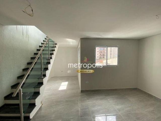 Cobertura à venda, 106 m² por R$ 569.811,00 Vila Valparaíso Santo André/SP