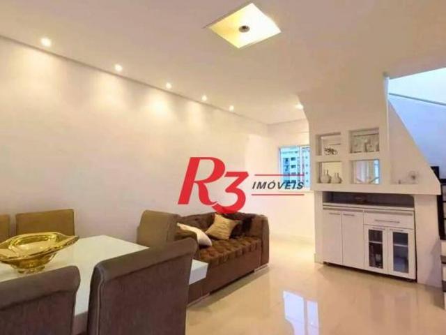 Cobertura à venda, 110 m² por R$ 1.000.000,00 Campo Grande Santos/SP