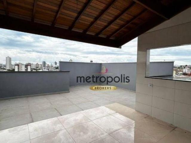 Cobertura à venda, 112 m² por R$ 591.000,00 Vila Curuçá Santo André/SP