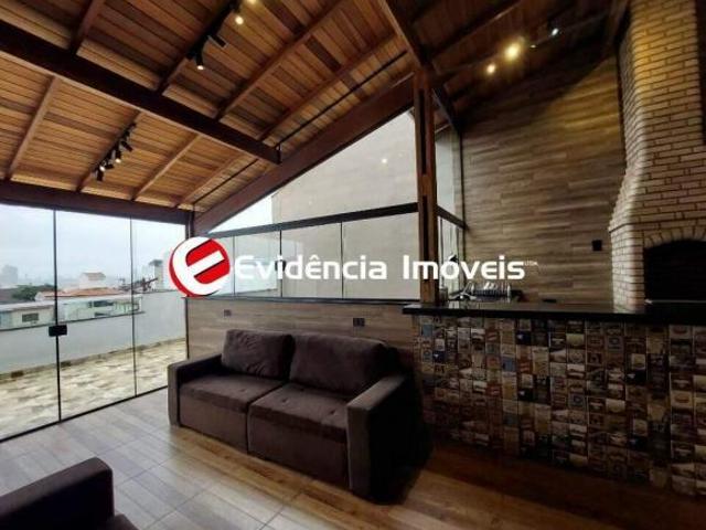 Cobertura à venda, 112 m² por R$ 605.000,00 Vila Scarpelli Santo André/SP
