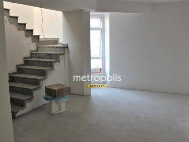 Cobertura com 3 dormitórios à venda, 116 m² por R$ 1.371.250,00 Santa Maria São Caetano do Sul/S