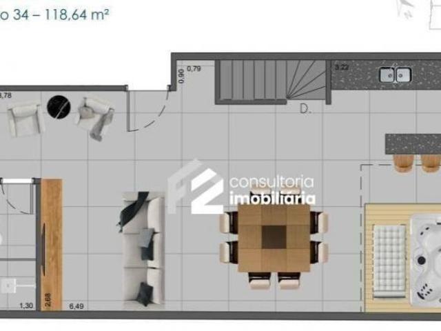 Cobertura à venda, 118 m² por R$ 1.290.000,03 Centro São Bernardo do Campo/SP
